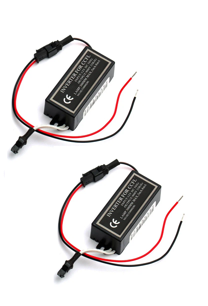 Инвертор, контролер CCFL габаритов линз ("Ангельских Глазок") Optima АЕ-KON-1 на один выход (2 шт.)