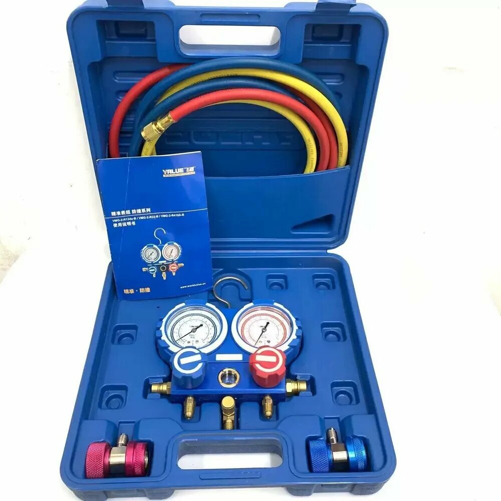 Манометрический коллектор Value VMG-2-R134A-B , применяемый R134a