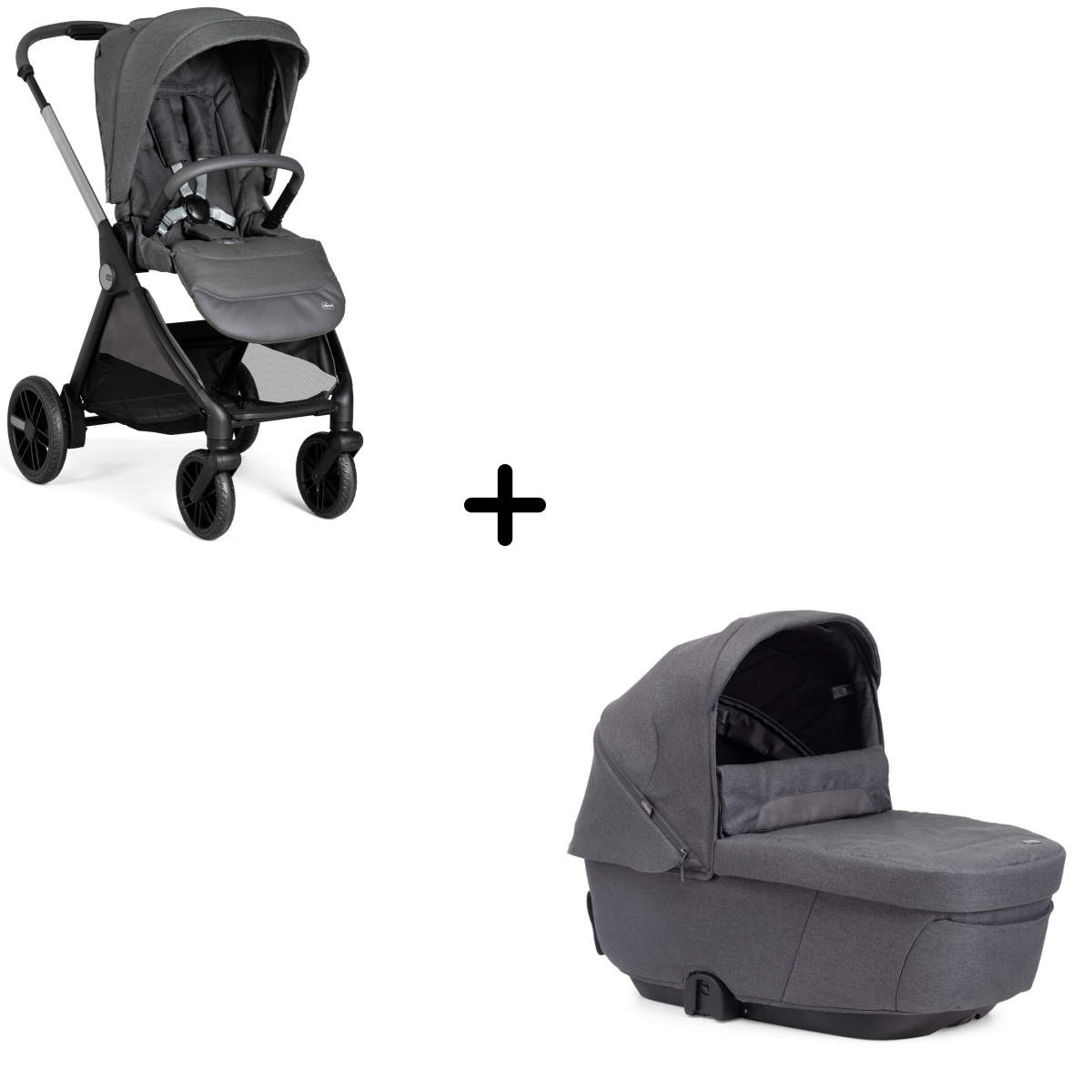 Коляска Chicco Bellagio 2 в 1, Black Satin