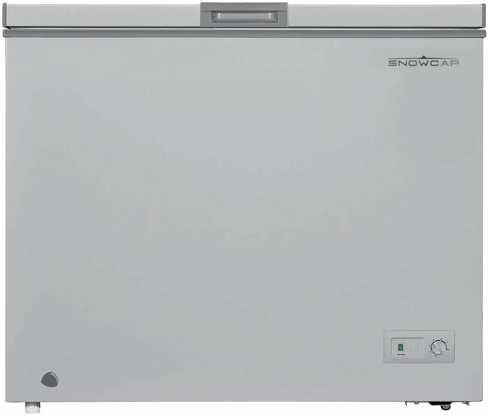 SNOWCAP Морозильная камера CF-300S, ручная разморозка, объем 290 л, серебристый/серый