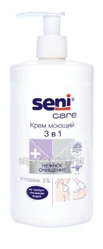 Seni care крем моющий для тела 3 в 1 500 мл