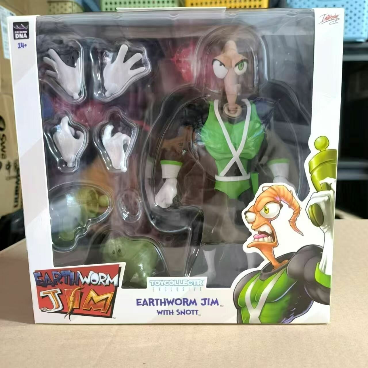 Фигурка Червяк Джим(EARTHWORM JIM)