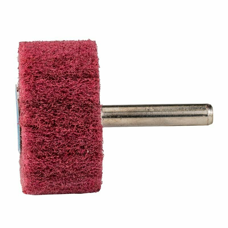 Круг флисовый с оправкой D40X20X6 мм, нормальный корунд (NC), зерно 100, mte (5 шт)