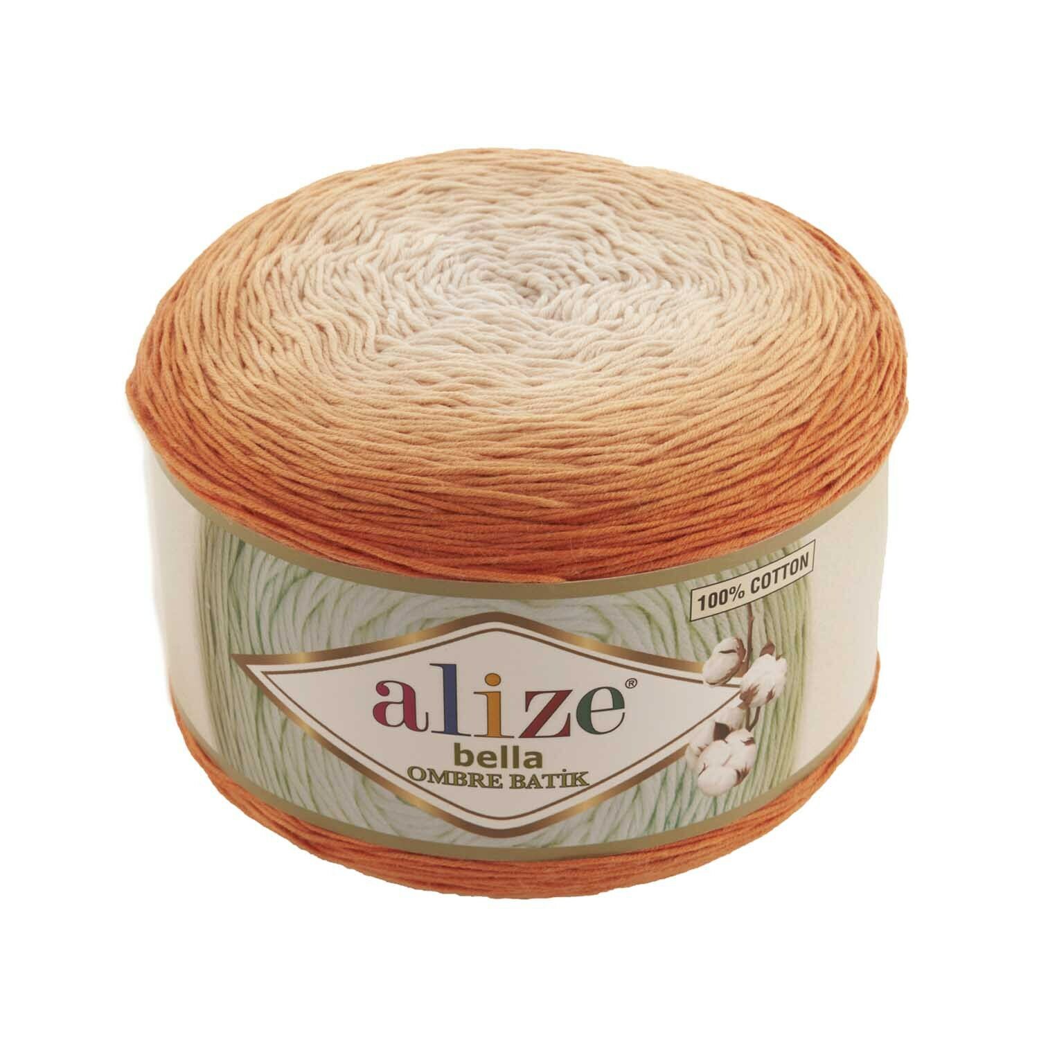 Пряжа Alize Bella Ombre Batik 7403 (1 моток по 250г/900м)