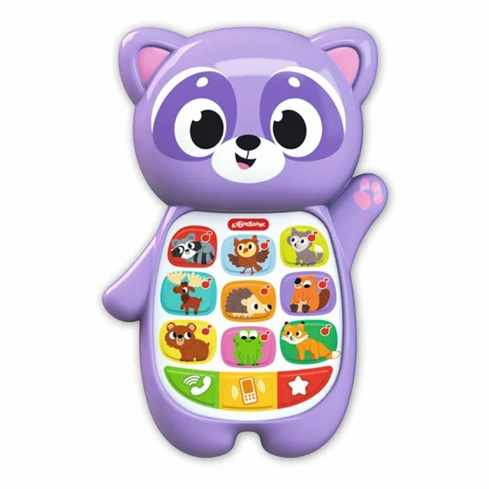 Азбукварик Алло, Енотик! Смартфончики-зверята