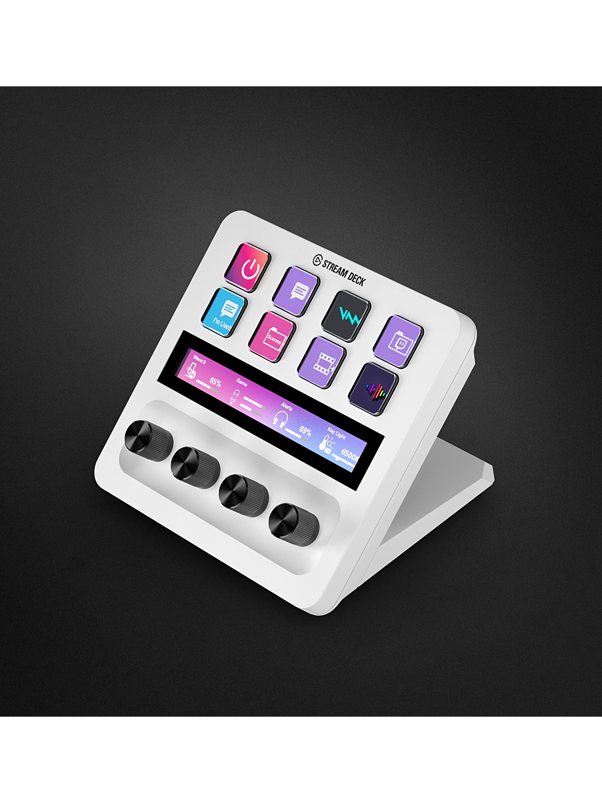 Контроллер Elgato Stream Deck+ (White) для стриминга и продакшена