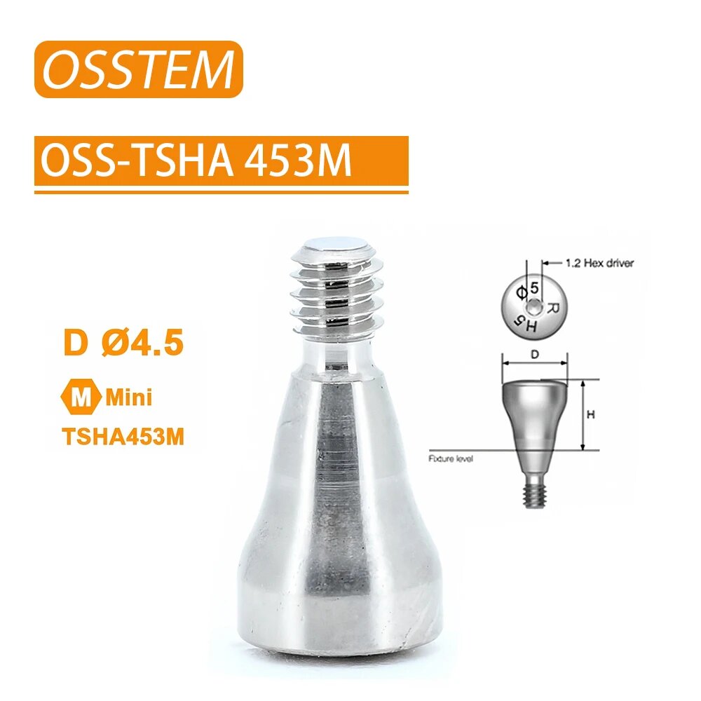 Osstem Dentium ITI Straumann Динамические отвертки для имплантов OSS-TSHA453M