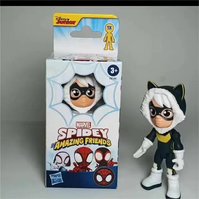 Официальная фигурка Hasbro Marvel Spider-Man и Spider-Man and His Amazing Friends Network Squad Superhero Adventure Q-версии в подарок