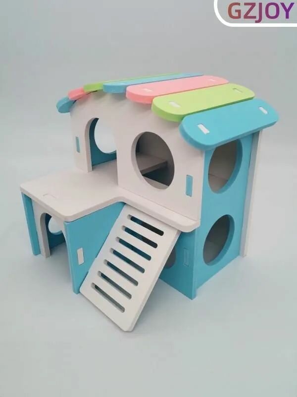 Домик деревянный , для мышей, крыс, хомяков, грызунов