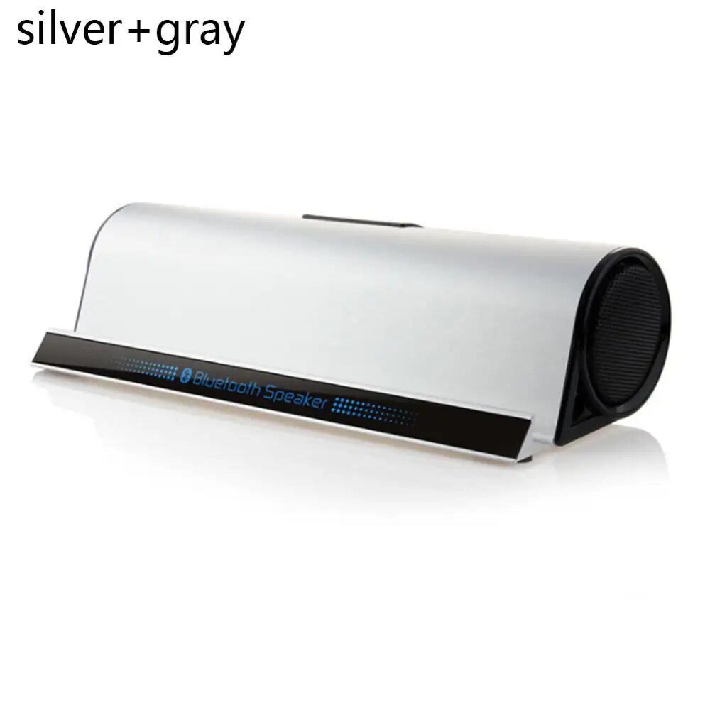 Портативный аудиосабвуфер AEVYVKV черный Серый, SILVER