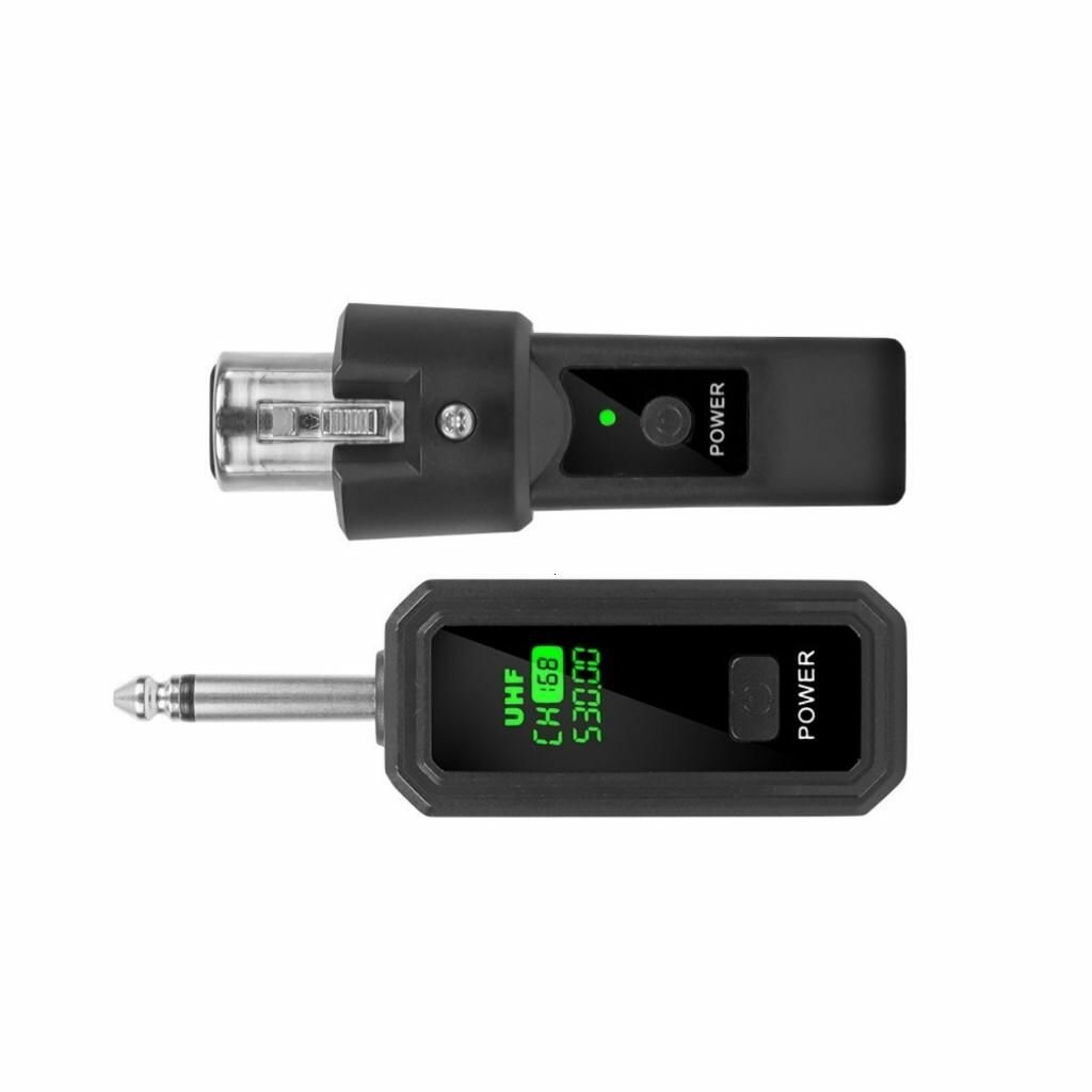 Портативный беспроводной передатчик-приемник микрофона 2.4 ГГц аксессуары, One drag and one