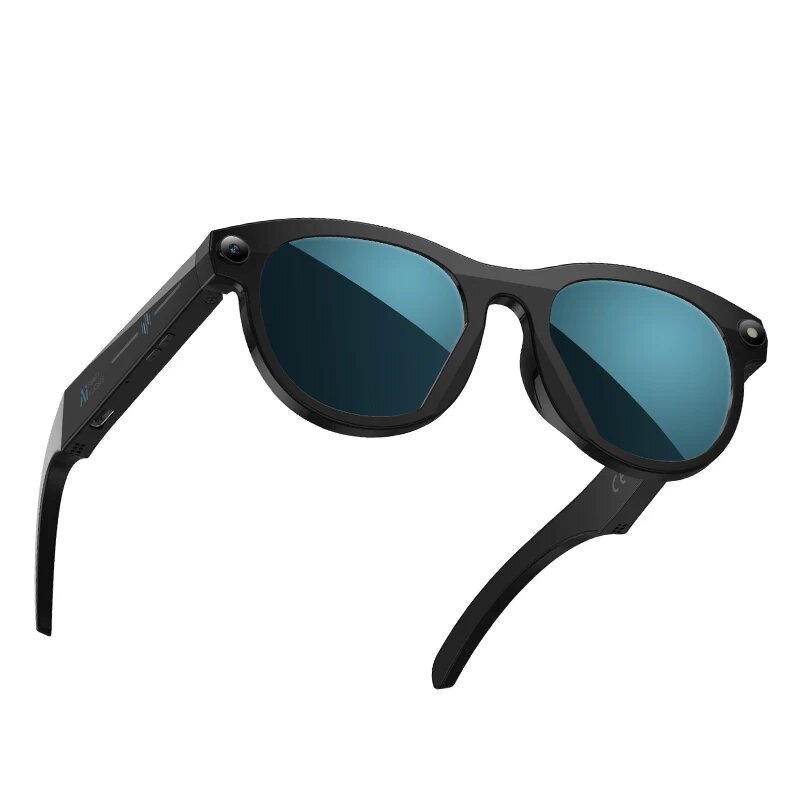 AI Glasses For Men Smart Glasses With Camera 200W Pixels HD Call multifunction Meeting Translation Trendy Bluetooth Sunglasses