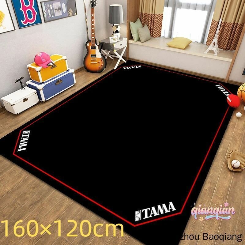 1600*1200mm Коврик для барабанной установки, JCJUNAN, противоскользящий, амортизирующий, звукоизоляционный, модный