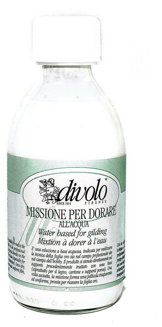 Золочение Divolo Клей для золочения водный Divolo, 125мл