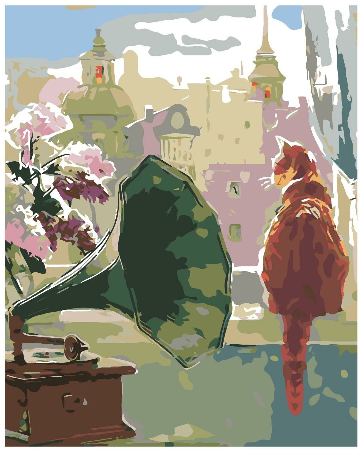 Утро Раскраска по номерам на холсте Живопись по номерам