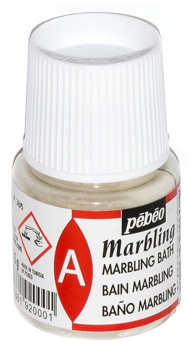 PEBEO Marbling Загуститель для техники Эбру 35 г, код 192000, для мраморирования красками