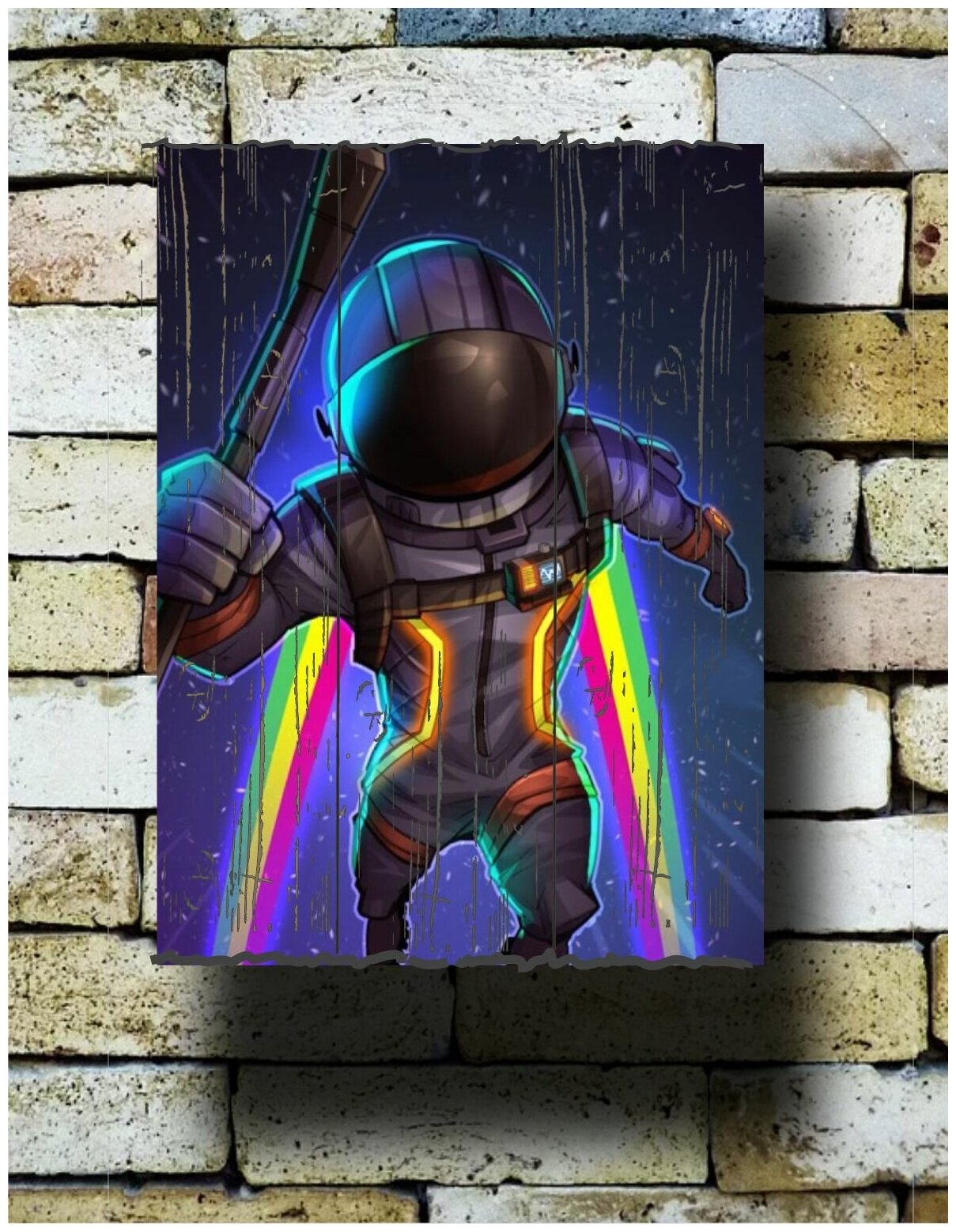 Картина на досках 'Фортнайт. Fortnite' 30/40 см