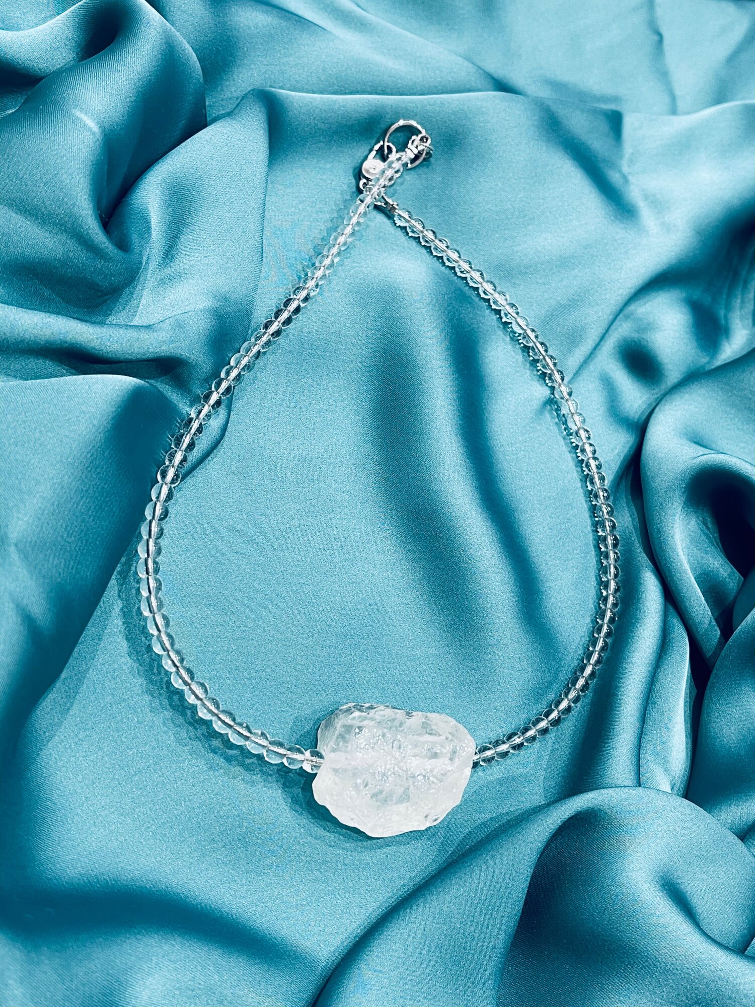 Колье, горный хрусталь