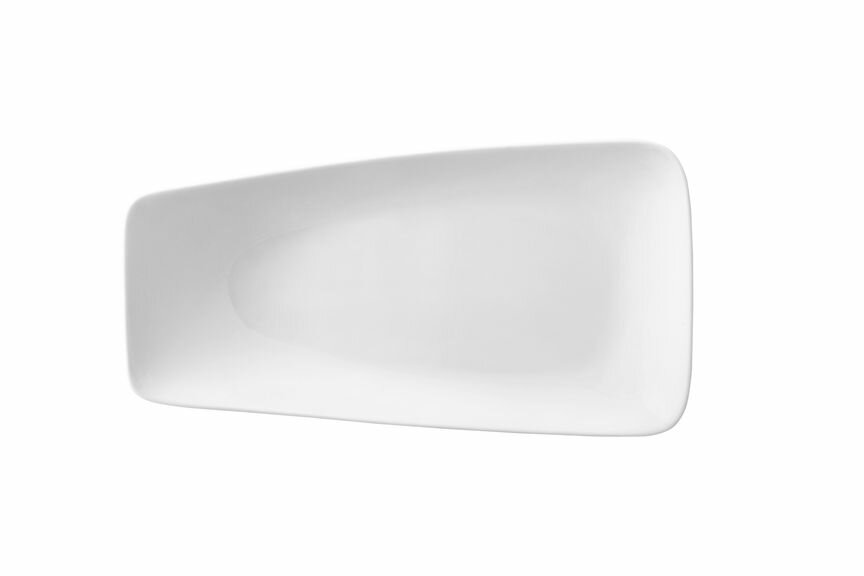 Набор тарелок 210/175x195 мм с приподнятым краем Rectangle