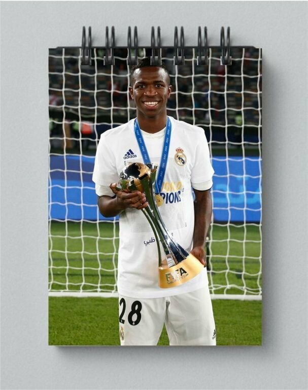 Блокнот Vinicius Junior, Винисиус Джуниор № 8