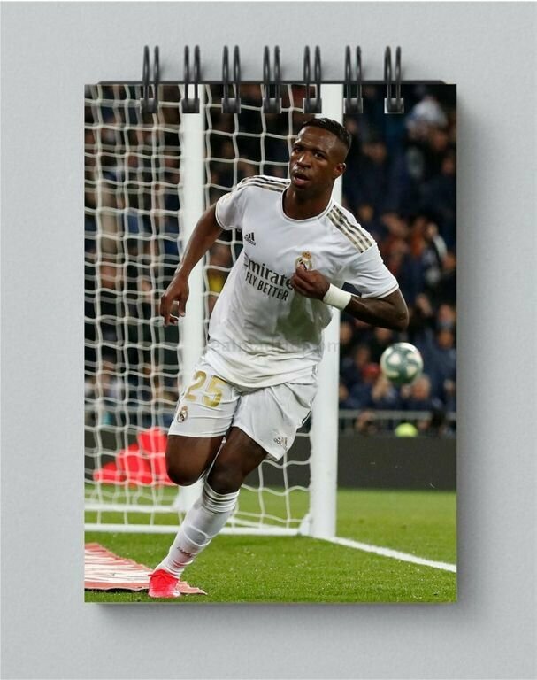 Блокнот Vinicius Junior, Винисиус Джуниор № 7