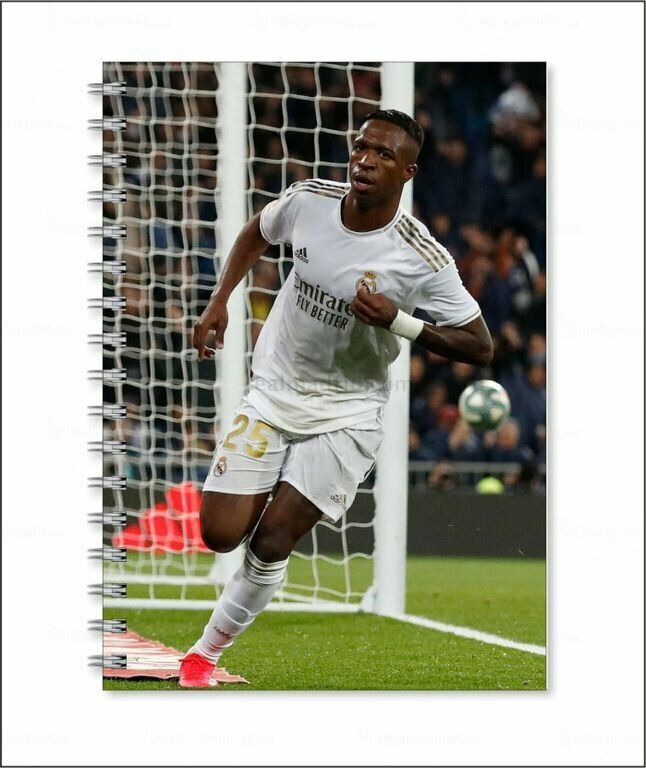 Тетрадь Vinicius Junior, Винисиус Джуниор № 7