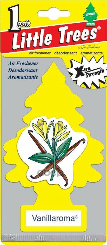 Ароматизатор LITTLE TREES Елочка большая ваниль Little Trees арт. U1P-10605
