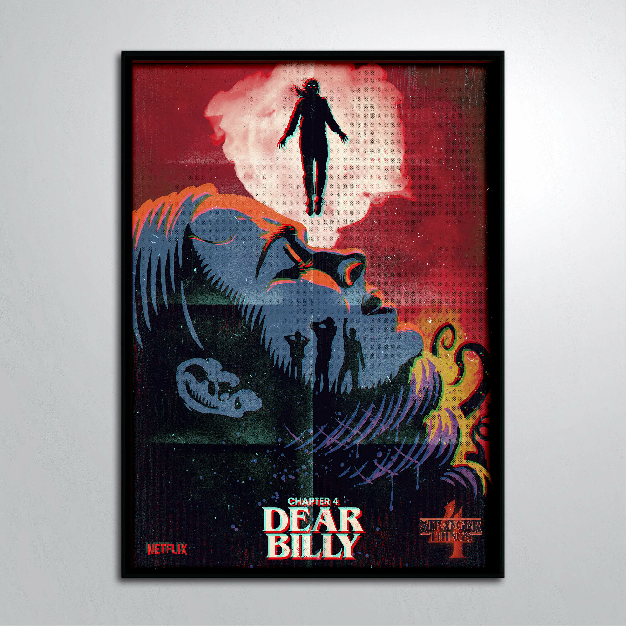 Постер без рамы/Очень странные дела Макс Stranger Things (А2/420х594)