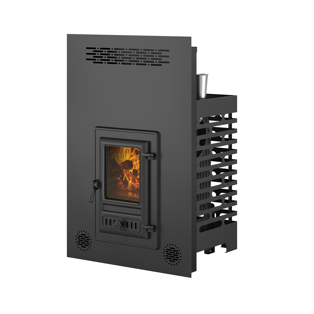 Фронтальный защитный экран для печи в баню ASTON «Шторм» S=120мм