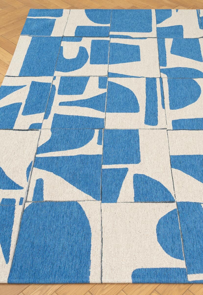 Бельгийский ковер безворсовый 80*150 см Shapes LS5230-L278