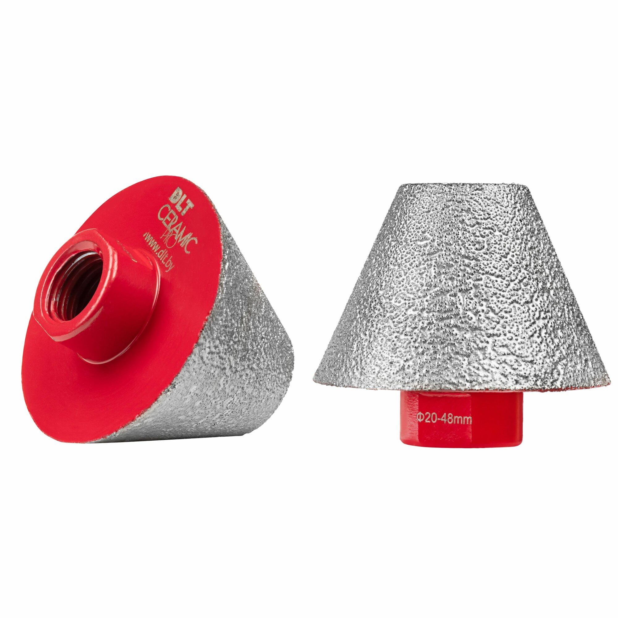Фреза алмазная конусная DLT CERAMIC CONE PRO, 20-48мм, М14, арт.0513