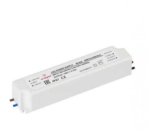 Блок питания Arlight ARPV-LV48035-A (48V, 0.8A, 36W) (, IP67 Пластик, 3 года)