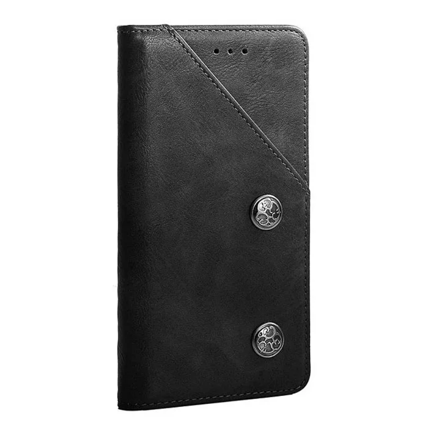 Чехол-книжка Чехол. ру для iPhone XR (Айфон Икс Р) креативный крафтовый ретро футляр азиатский стиль ручной работы c декоративными пуговицами и визи.