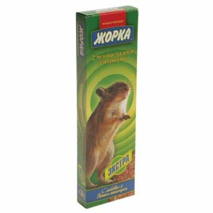 Жорка медовые палочки 70г, экстра д/грызунов (2шт)