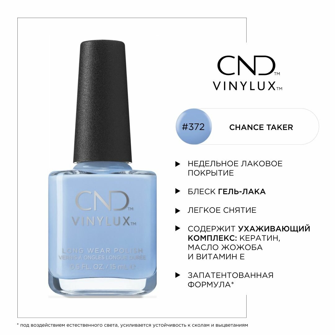 Недельное покрытие CND Vinylux #372 Chance Taker