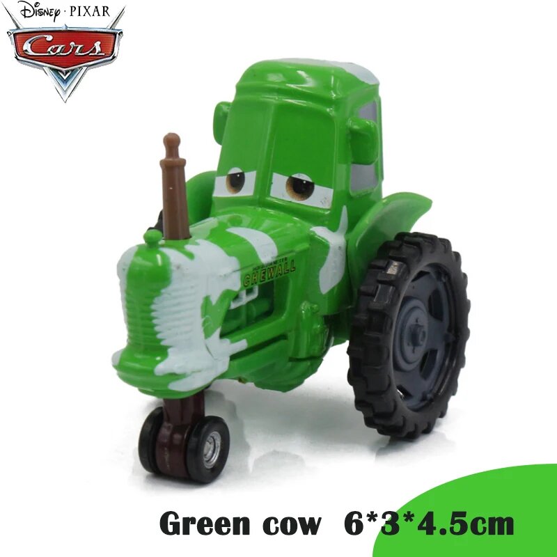 Трактор Pixar Cars 3, зеленый, 6*3*4.5см