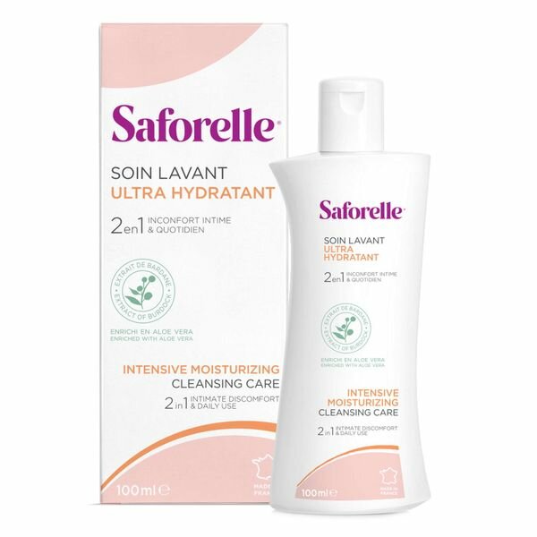 Гель для интимной гигиены интенсивное увлажнение Saforelle/Сафорель фл. 100мл
