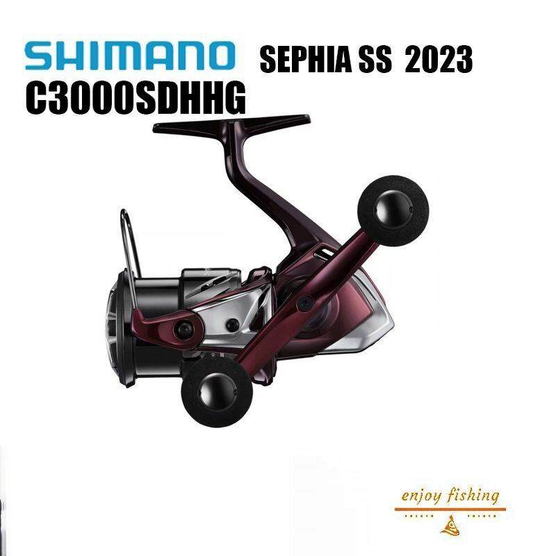 SHIMANO SEPHIA 2023 SS C3000SDHHG катушка легкая надежная долговечная идеальная для активной рыбалкикатушка