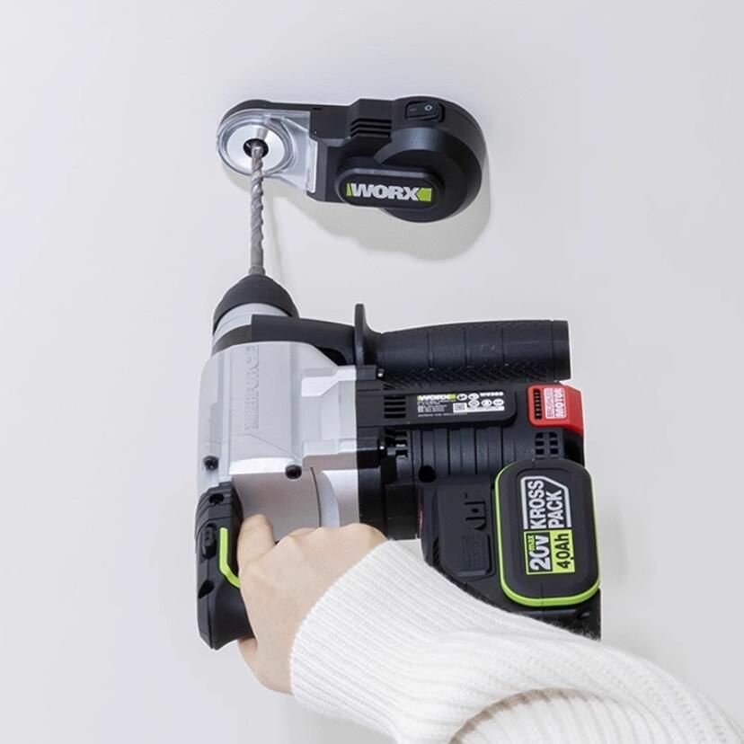 Мощный строительный пылесос для электроинструмента 20л 2P