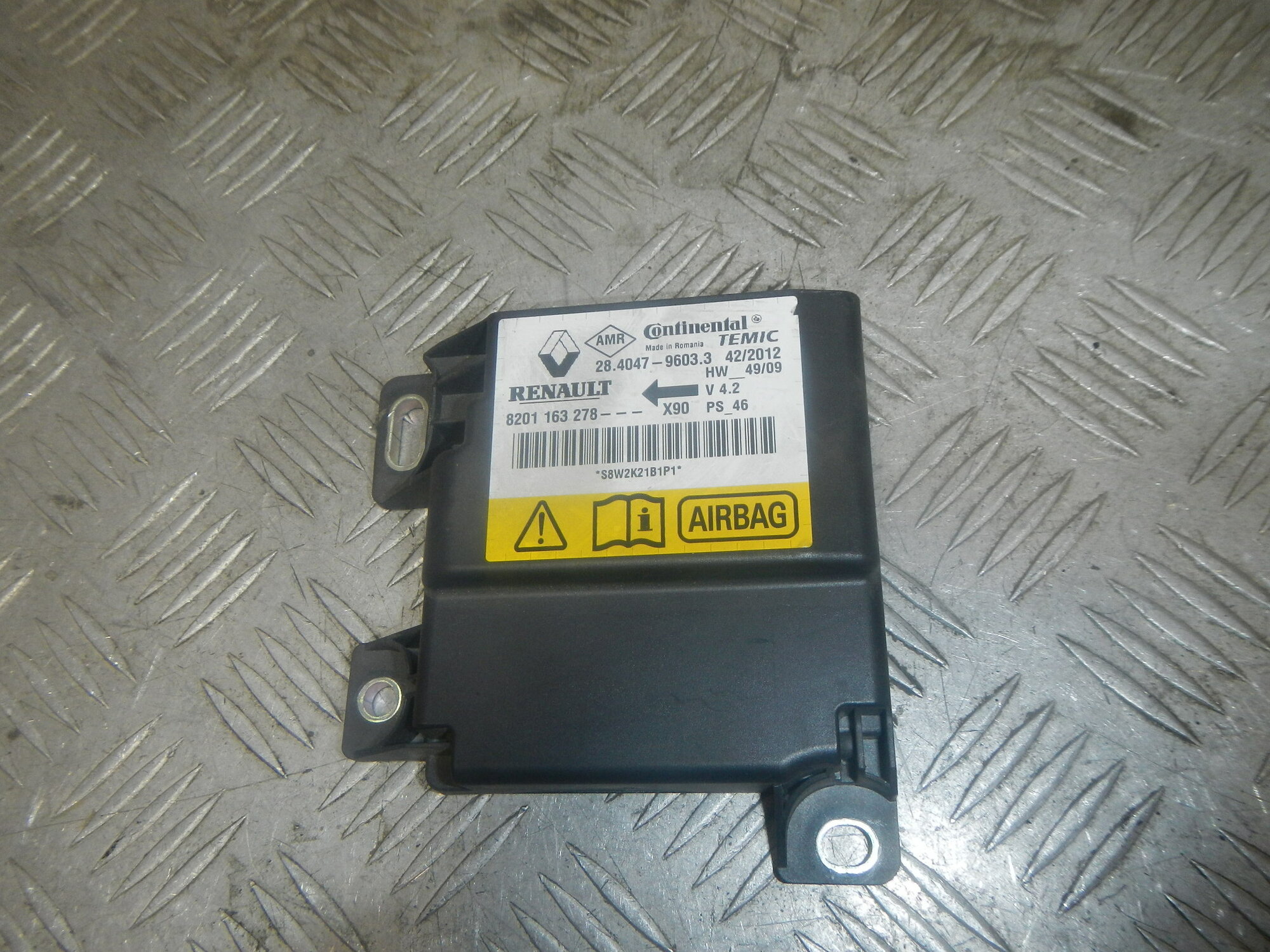 Б/У Блок управления AIR BAG, ВАЗ (VAZ)-LADA LARGUS (ларгус) LADA LARGUS (Ларгус) Без видимых повреждений. 580196 LADA ар...