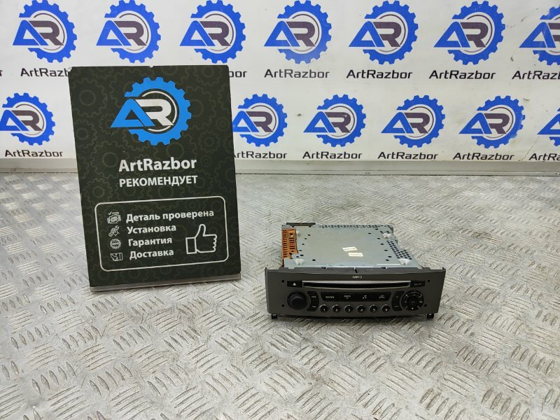 Б/У Магнитола Peugeot 308 4C / Пежо 308 4C 1.6 EP6 120 Л.С 2008