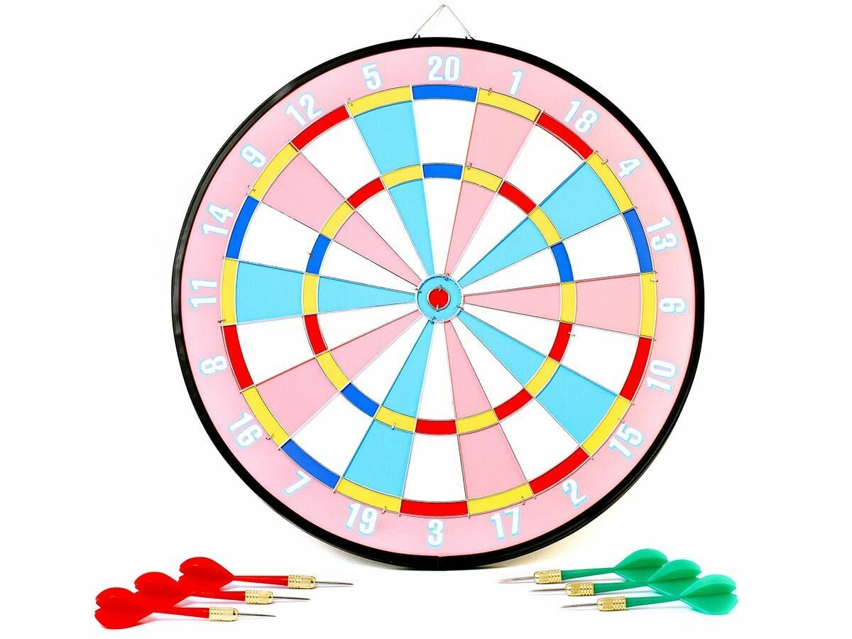 Набор для дартса Stinger 2в1 "Морской мир" 38см начальный уровень