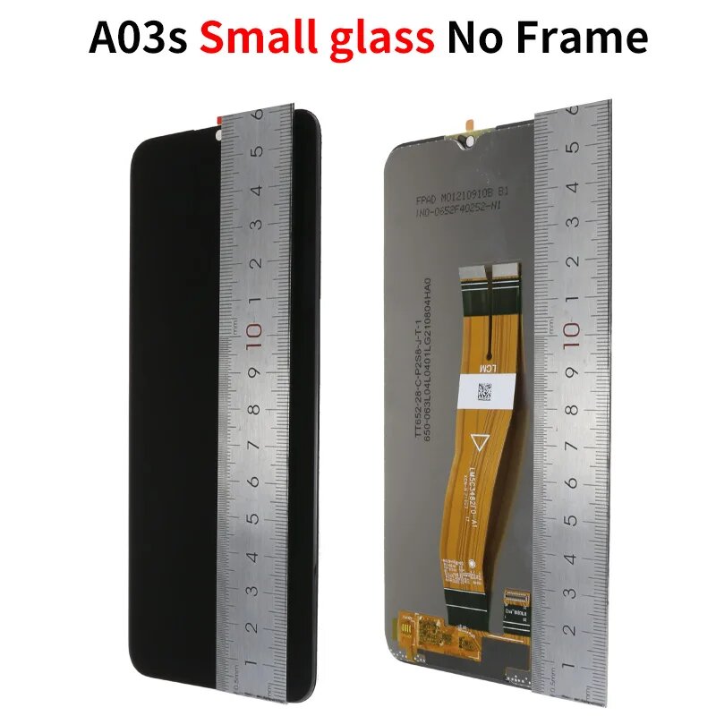 6,5 "новый ЖК-дисплей для Samsung A03s A037F A037M A037FD A03S, дигитайзер сенсорного экрана для Samsung A03s, дисплей