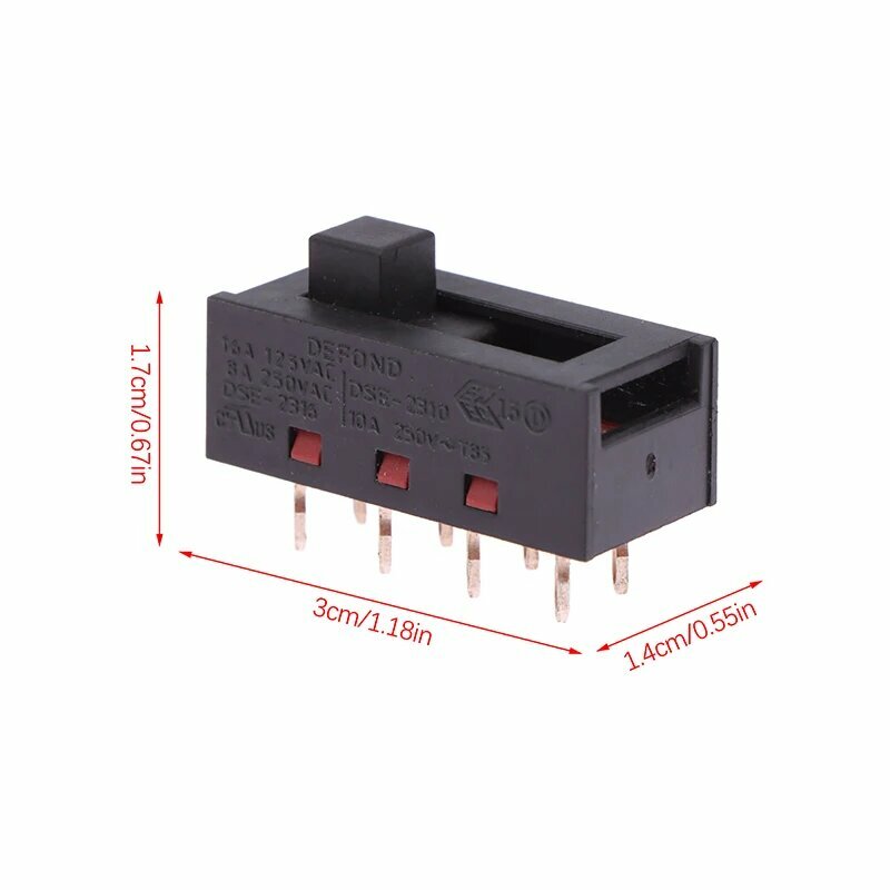 Переключатель для фена NCVHRT DSE-2310 черный 8 футов 8А 250В