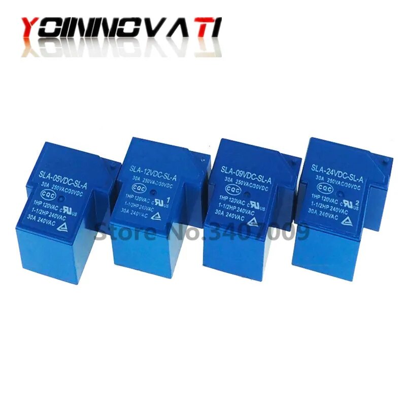Реле мощности YOINNOVATI SLA-12VDC-SL-A SLA-12VDC-SL-A 5PIN