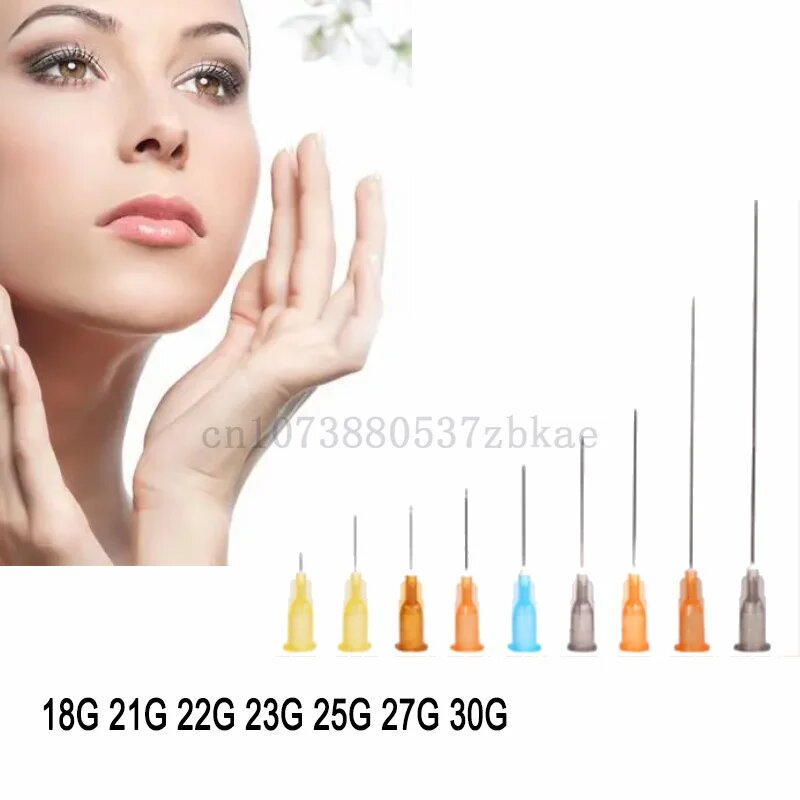 Одноразовые иглы для татуировки Micro Plastic 18G, 30G, 25G, 27G, 26G, 32G, 22G 32G 4MM