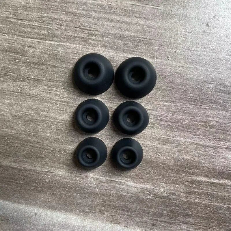 Силиконовые амбушюры для наушников, Black with box
