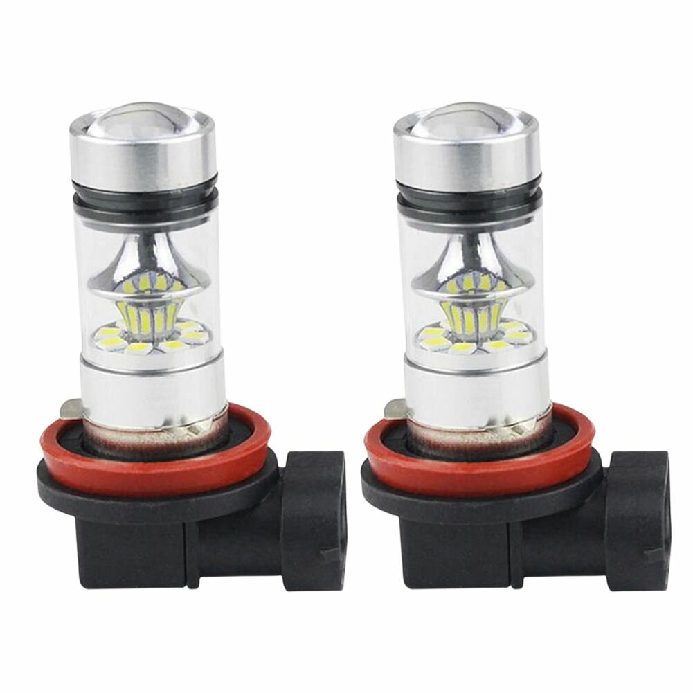 2 шт. Автомобиль дальний ближний свет H4 H7 H11 автомобильные ходовые огни супер яркие 100 Вт 6500 К 2000LM