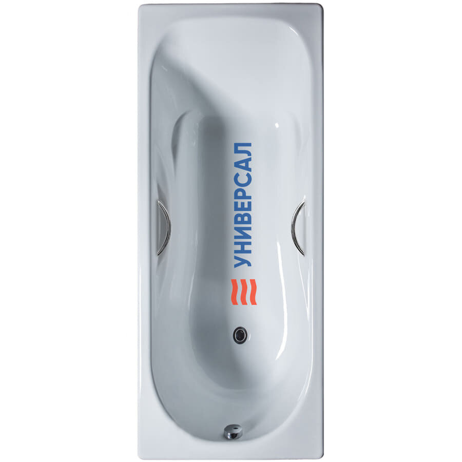 Ванна чугунная Сибирячка 180х80 с отверстиями под ручки