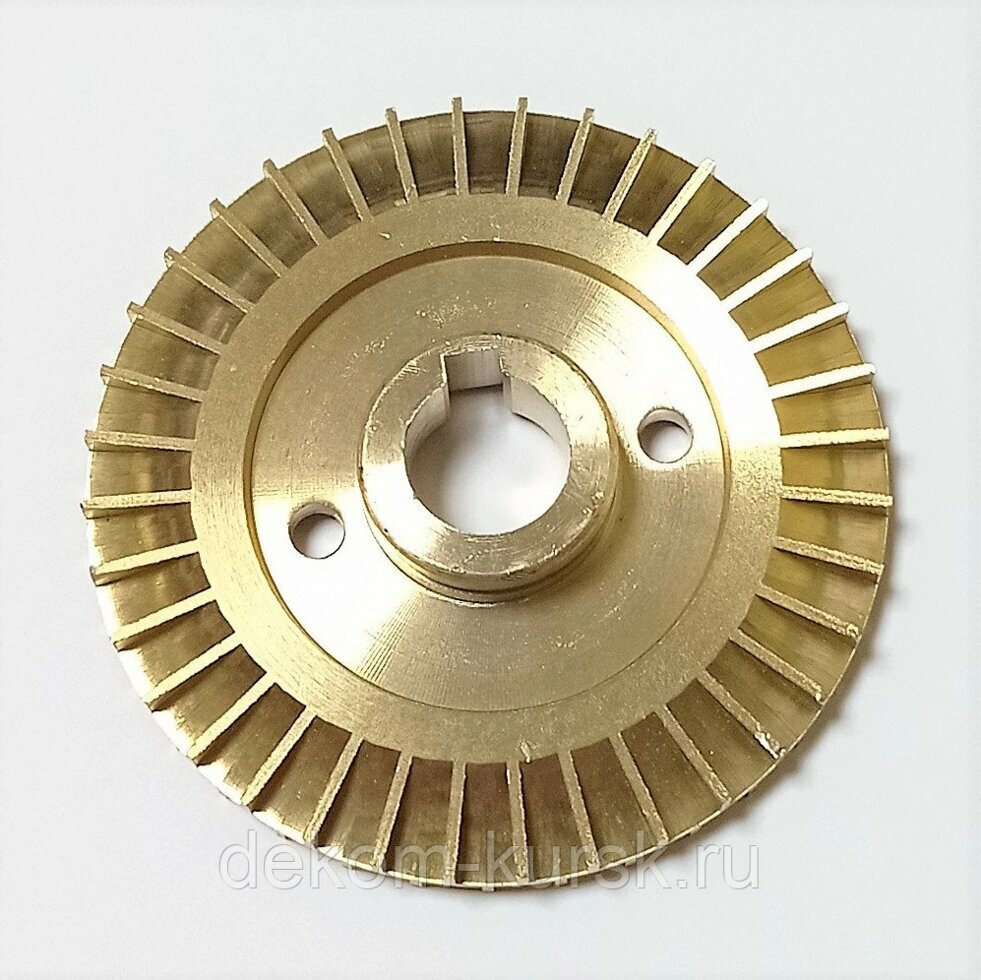 Крыльчатка Aquario насоса АDB-40 ADB-35 Колесо рабочее ф59х12мм h=6х11мм шпонка